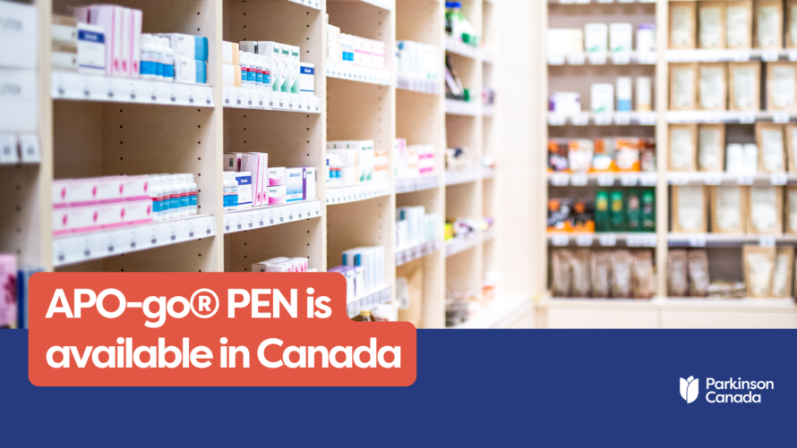 APO-go® PEN is available in Canada - Parkinson Canada