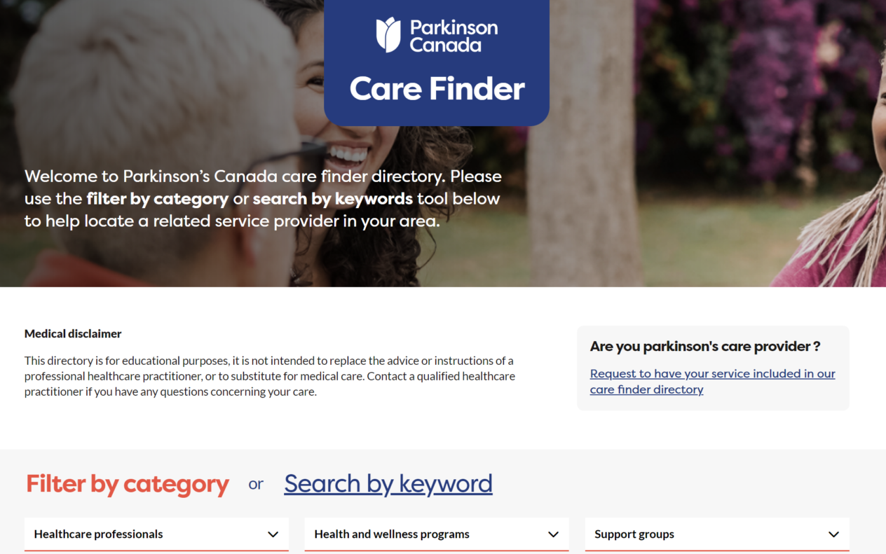 Introducing CareFinder: Tailored Parkinson’s Care at Your Fingertips ...