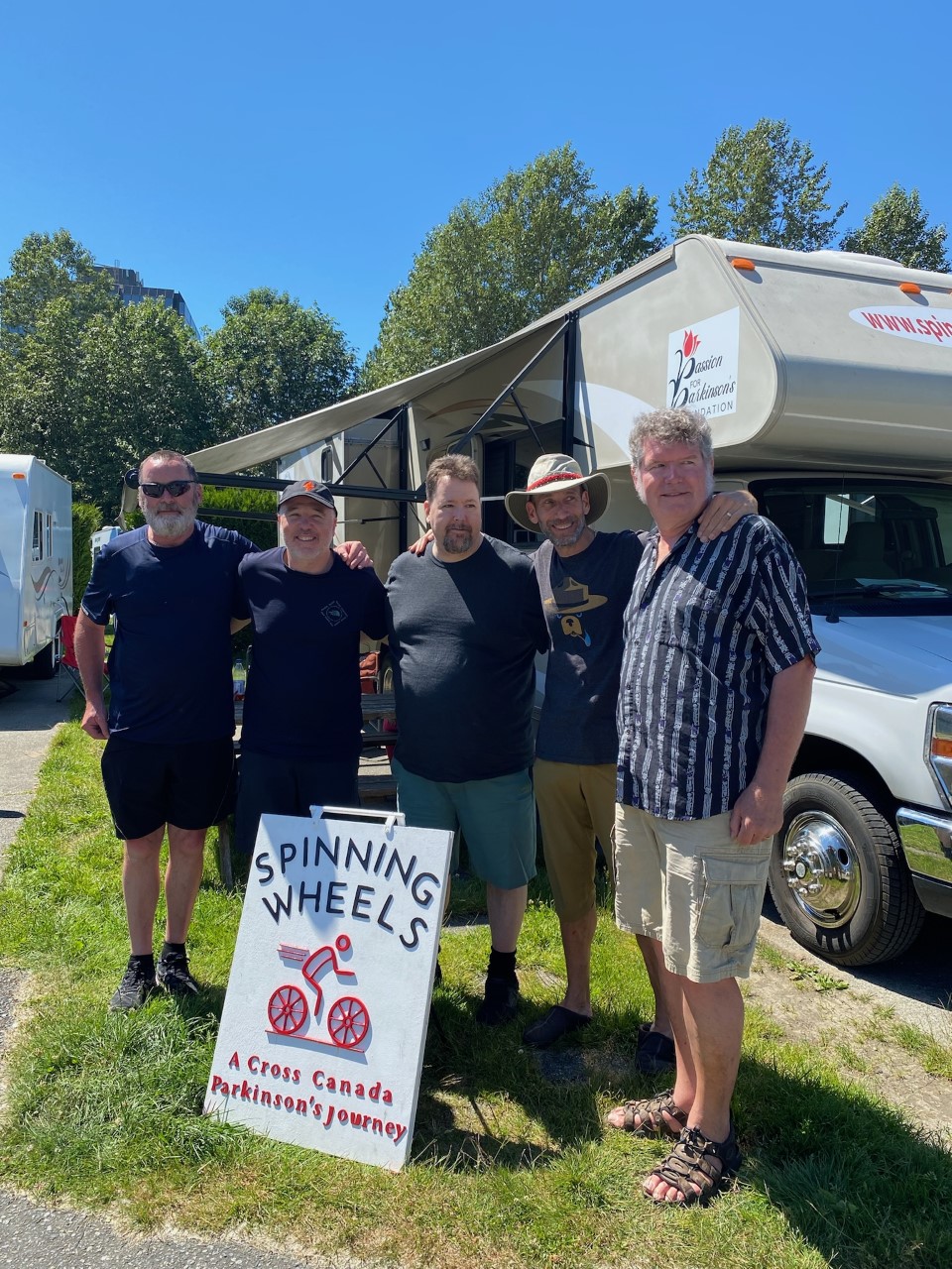 The Spinning Wheels tour wraps up on the Pacific coast - Parkinson Canada